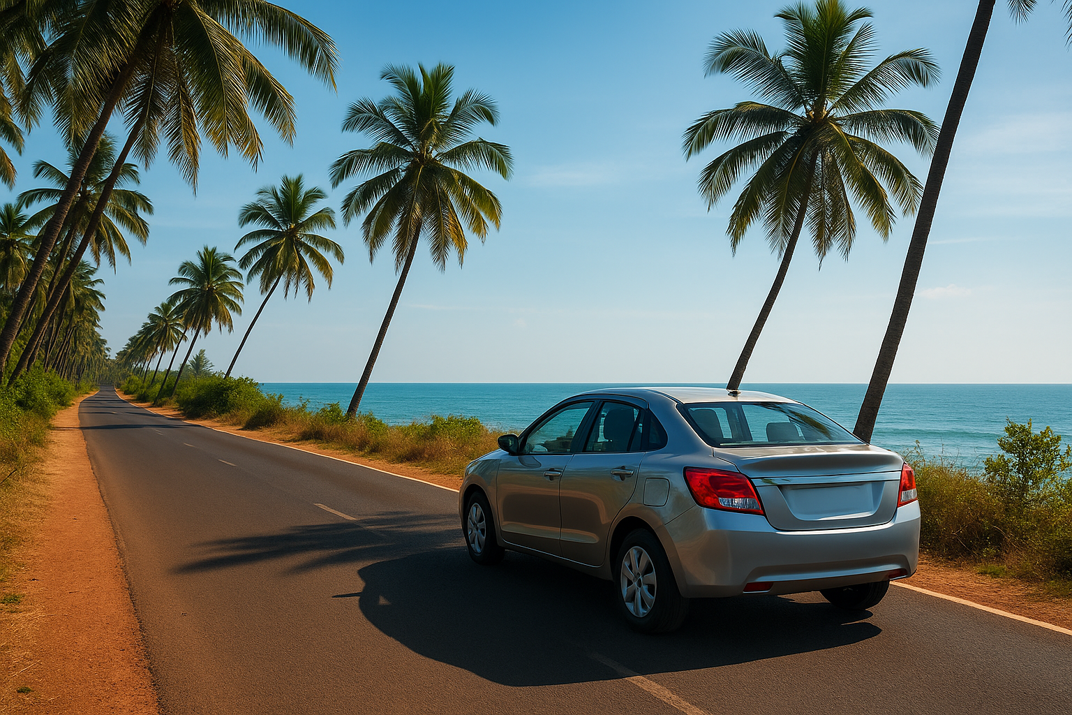 Panjim to Agonda Beach Drive – Explore South Goa with a Self Drive Car ...